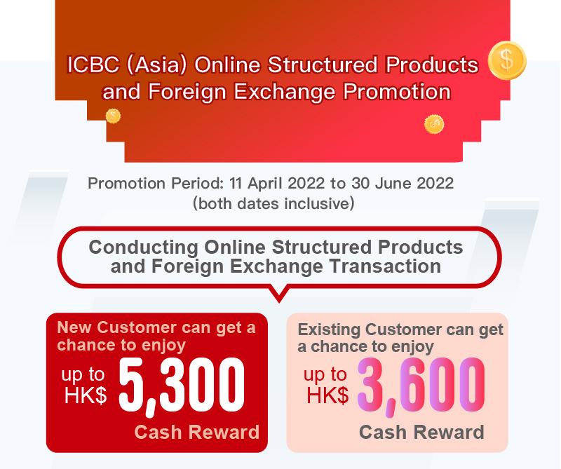 ICBC(Asia) Online Structured Products and Foreign Exchange Promotion